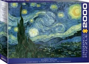 EUROGRAPHICS Puzzle Hvězdná noc / 2000 dílků / 99,7 x 67,6 cm