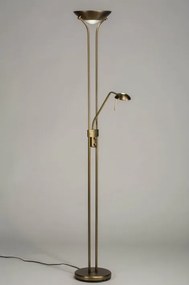 Stojací lampa se čtecí lampičkou a stmívačem Crayne Bronse