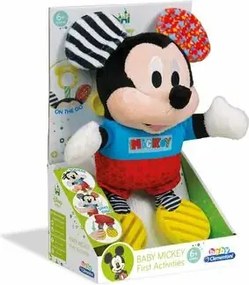Clementoni Mickey plyšový se zvuky a úchytem / od 6 měsíců