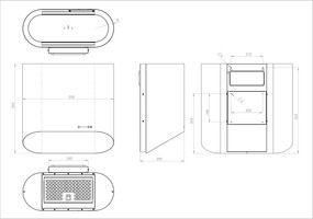 Ciarko Design Odsavač par Ciarko design Simple 60 (CDP6002B/C)