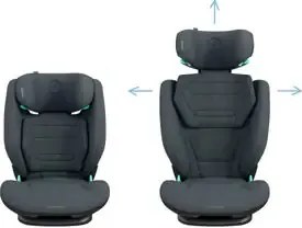 Maxi-Cosi RodiFix Pro 2 i-Size autosedačka Authentic Graphite / od 3,5