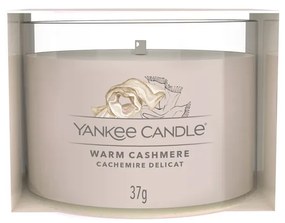 Yankee Candle Votivní svíčka ve skle Warm Cashmere, 37g