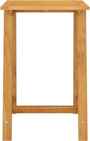 Zahradní barový stůl 70 x 70 x 104 cm masivní akáciové dřevo 312408