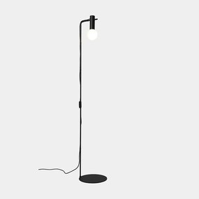 Minimalistická stojací lampa Nude Floor Barva: Černá