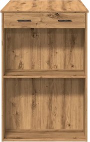 Barový stůl dub artisan 102 x 70 x 103,5 cm kompozitní dřevo 3309329