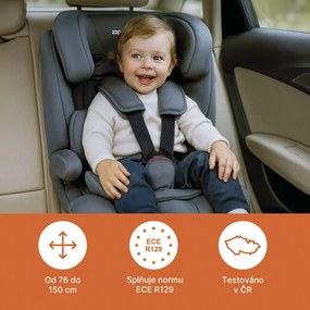 Zopa Autosedačka Alfa i-Size isofix Grey