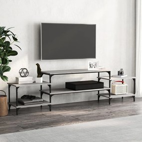 TV skříňka šedá sonoma 197 x 35 x 52 cm kompozitní dřevo - Default Title