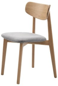 Designová jídelní židle Wapaheo šedá