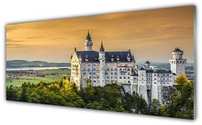 akrylový obraz Palác Hory Krajina 125x50 cm