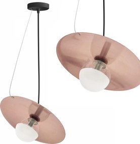 Toolight Toolight, stropní svítidlo 1xG9 APP1418-CP, růžové zlato-černá, OSW-02465