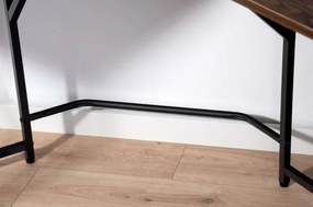 Rohový kancelářský stůl AMORA Rustic