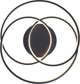 Brilliant G96894/06  Stropní LED svítidlo LABYRINTH černé