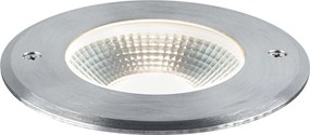 P 94748 LED zemní svítidlo Vanea IP67 kruhové 100mm 3000K 3,5W 230V hliník hliník - PAULMANN