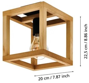 Eglo 32146 - Stropní svítidlo BLACKCROWN 1xE27/40W/230V