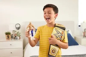 MATTEL Pás WWE Championship Title Belt Mix / černá, zlatá / Plast / od