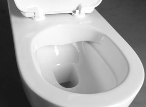 Sapho HANDICAP závěsná WC mísa 37 x 70 cm Rimless bílá TU1206