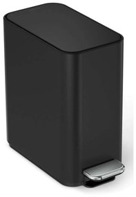 Simplehuman - Odpadkový koš 5 l, s kapsou na sáčky, matná černá CW2101