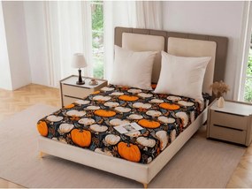 Prostěradlo z mikrovlákna MAGIC PUMPKIN barevné 180x200 cm