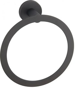 Mexen příslušenství, TIBER držák na ručníky Ring, černý, 7050532-70