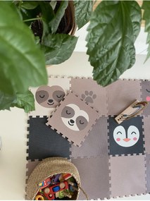 Minideckfloor Lenochod Barevná kombinace: Hnědý s krémovým lenochodem