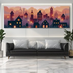 Obraz na plátně - Když v Coventry chumelí FeelHappy.cz Velikost obrazu: 60 x 20 cm