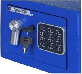 Yale YSV 170 DB2 B modrá / Trezor / Digitální klávesnice / 3,8 l / Oce