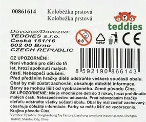 TEDDIES Prstová koloběžka / Prstová koloběžka / kov, plast / 10 cm / 2