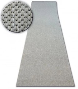 Běhoun Sisal Floorlux 20433 stříbrný Šíře: 100 cm