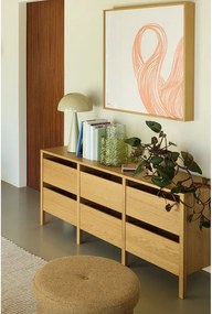 Komoda v dekoru dubu v přírodní barvě 150x65x40 cm Forma – Hübsch