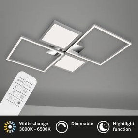 Briloner 3530-018 - LED Stmívatelný přisazený lustr FRAME LED/40W/230V + DO