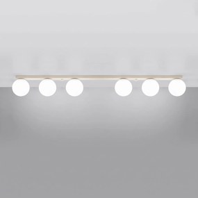 Sollux Lighting Stropní svítidlo YOLI 6 béžové