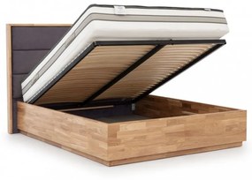 Elegantní dřevěná postel CLIO 200x200 cm