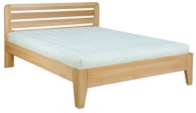 Drewmax LK189 80x200 cm dřevěná postel masiv buk jednolůžko