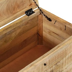Úložná truhla masivní hrubé mangovníkové dřevo 328293
