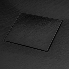 Rea Magnum Black, SMC sprchová vanička 90x90x2, 5 cm, černá, REA-K3334