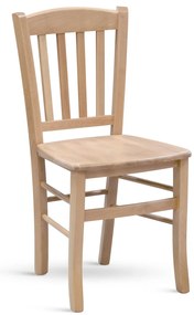 Židle PAMELA s masivním sedákem Odstín: Dub