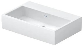 Duravit Vero Air - Umyvadlo nábytkové 600x400 mm, bez přepadu, bez otvoru pro baterii, WonderGliss, bílá 23686000791