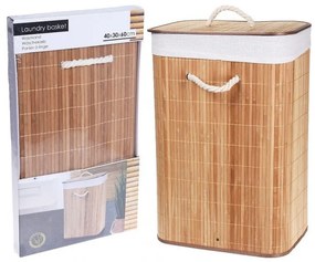 EXCELLENT Koš na prádlo bambus 72 l KO-HX9100500
