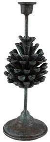 Kovový svícen PINE CONE Clayre &amp; Eef 6Y5425