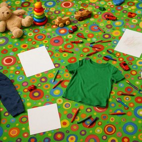 AKCIA: 150x150 cm Detský metrážny koberec Candy 24, šíře, viacfarebná, filc, detská izba, Spoltex