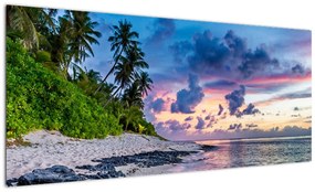 Obraz pláže (100x40cm)