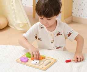 Dřevěná zelenina na krájení pro děti Viga 44790
