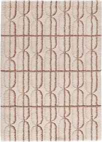 Krémový/světle hnědý koberec 80x150 cm Ember – Universal