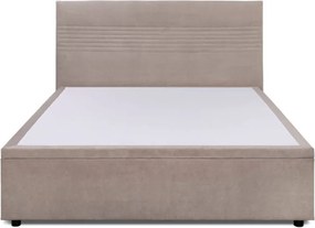 Postel Fro Line 160x200 s roštem, úložným prostorem Mono 233, béž
