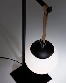 Stolní lampa monteiro černá MUZZA