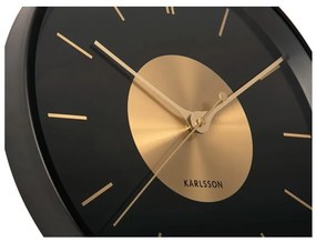 Designové nástěnné hodiny 5918BK Karlsson 35cm
