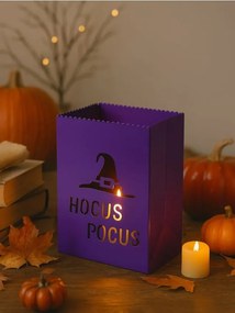 Sinsay - Stojací halloweenská LED dekorace s motivem čarodějnického klobouku - fialová