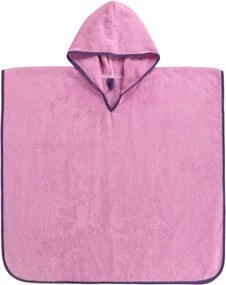 Bellatex Froté pončo  Růžová,Fialová rozměr vel. 5 - 8 let