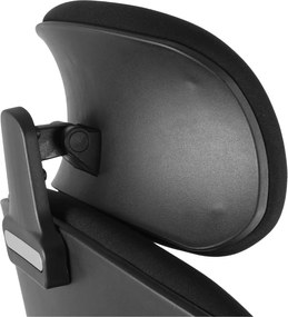 Kancelářská ergonomická židle Neoseat ROBIN — černá, nosnost 150 kg