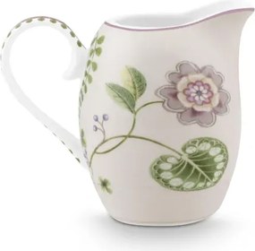Pip Studio Lily &amp; Lotus mlékovka 250ml, bílá (porcelánová mlékovka)